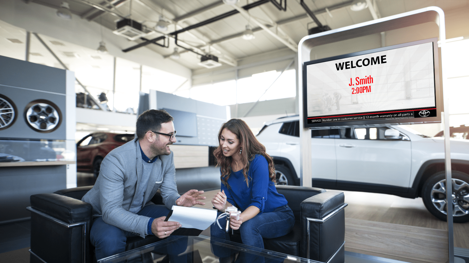 How digital signs can elevate your in-dealership marketing efforts