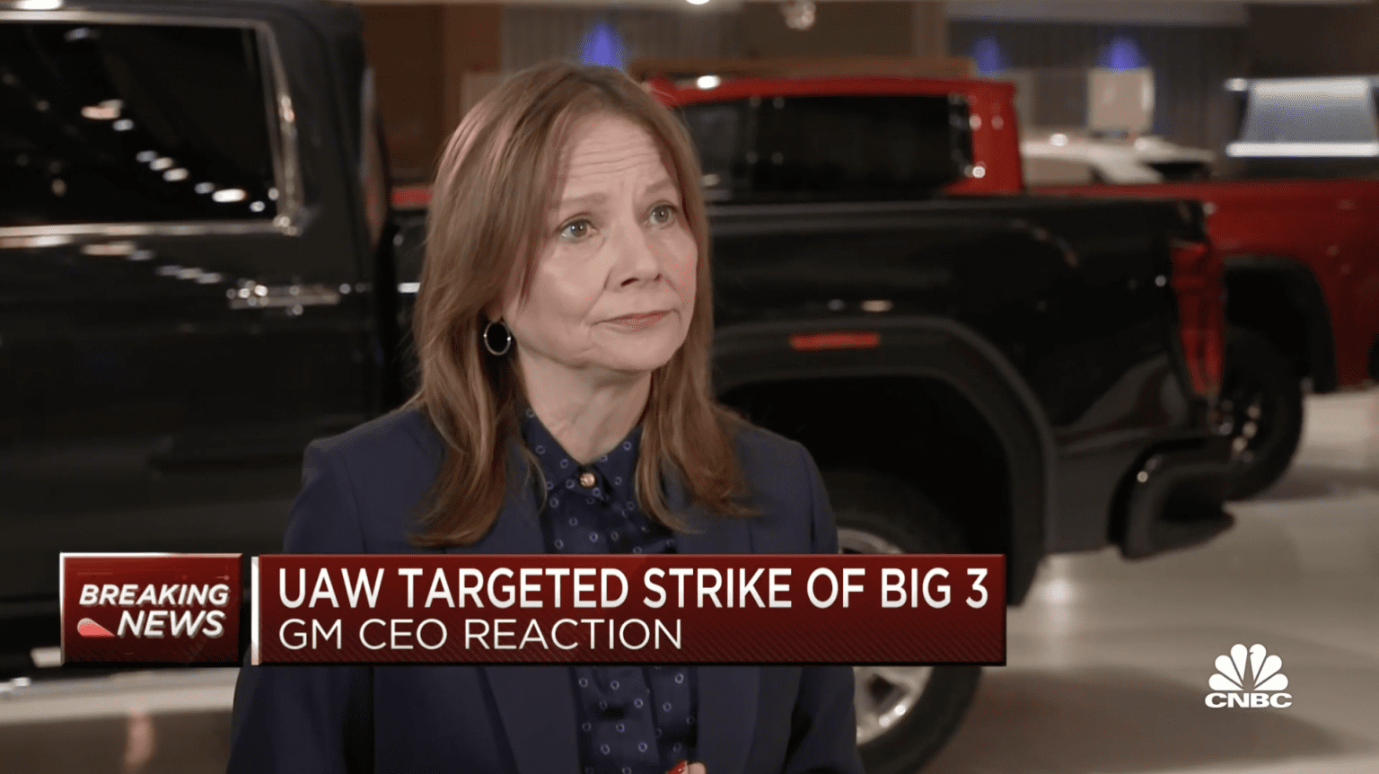 GM's Mary Barra responds to UAW strike: 'I'm extremely frustrated and disappointed'
