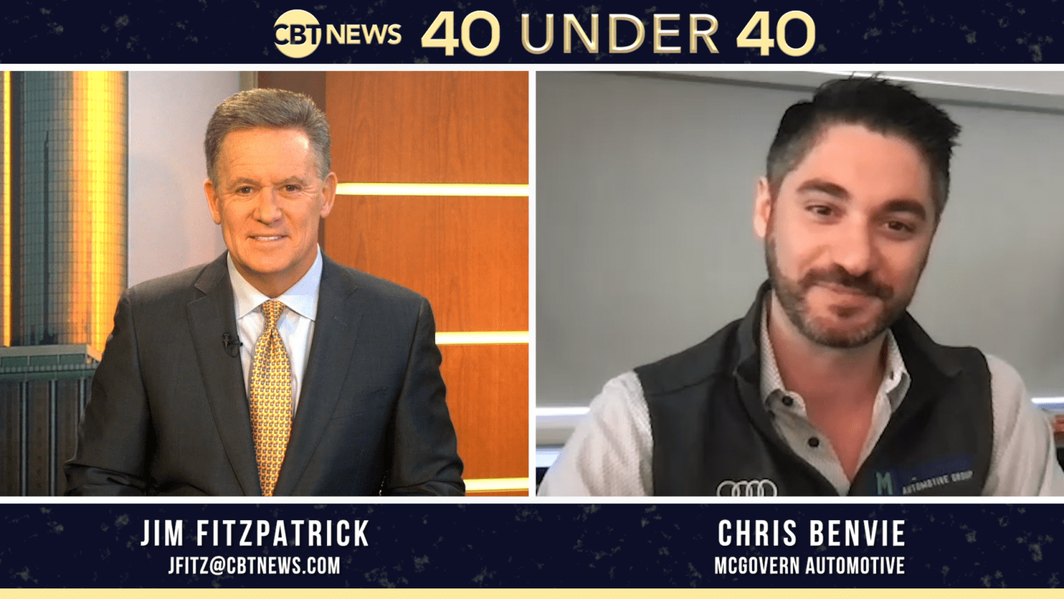 40 Under 40 Honoree: Chris Benvie | McGovern Automotive Group