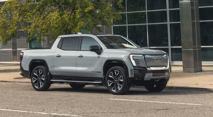 2025 GMC Sierra EV Denali debuts with lower price and extended range