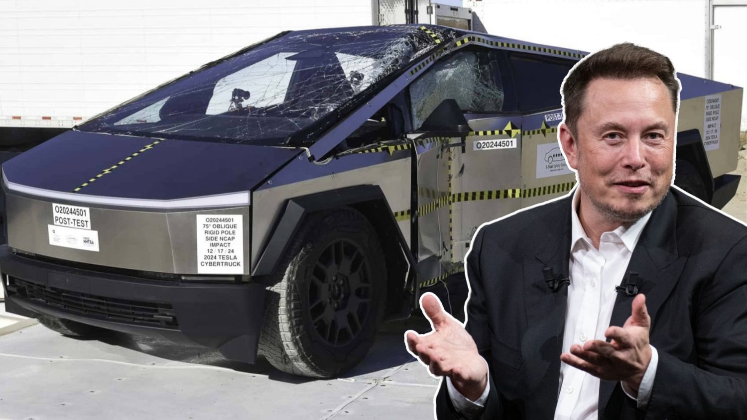 NHTSA awards Tesla's Cybertruck five-star safety rating