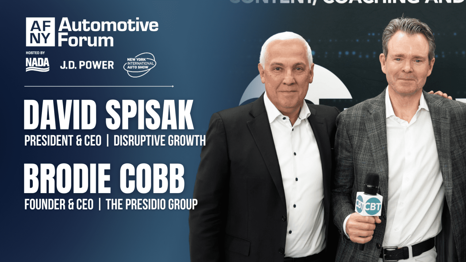 NY Automotive Forum: David Spisak & Brodie Cobb | Disruptive Growth ...