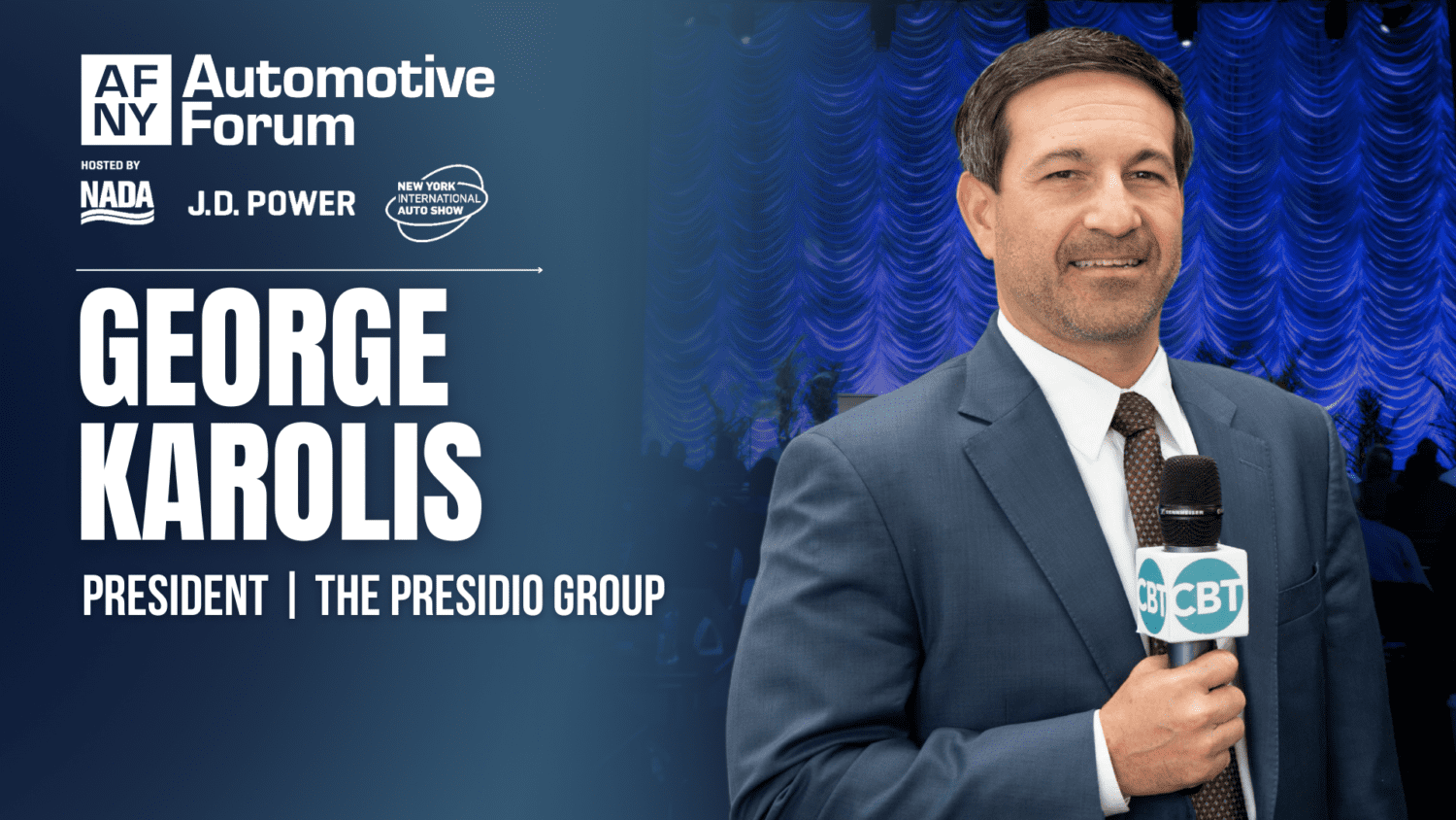 NY Automotive Forum 2025: George Karolis | The Presidio Group