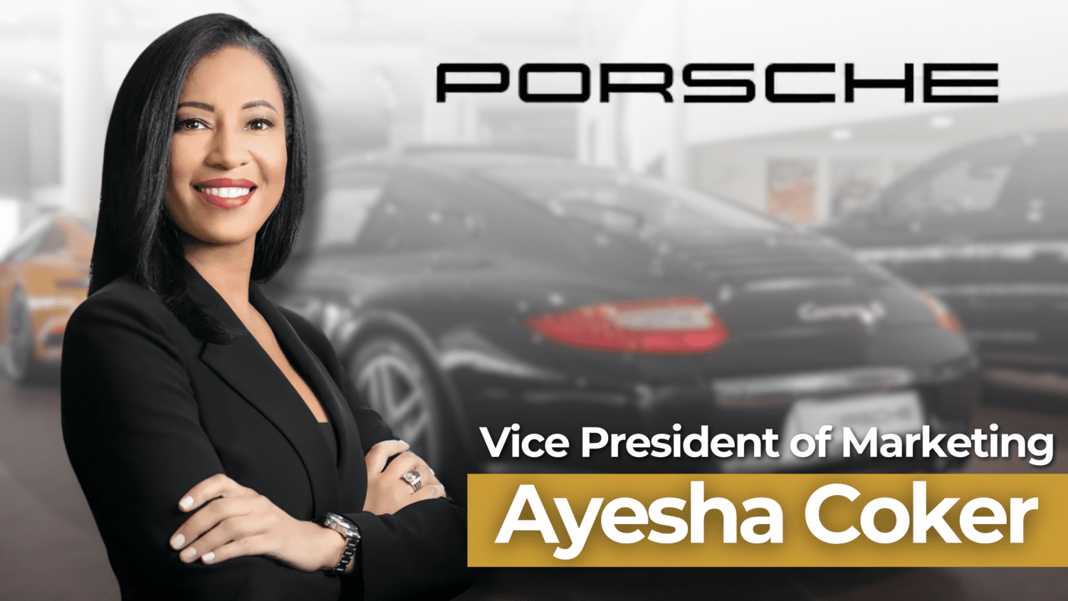 Porsche Cars North America’s Ayesha Coker recognized among 100 leading ...