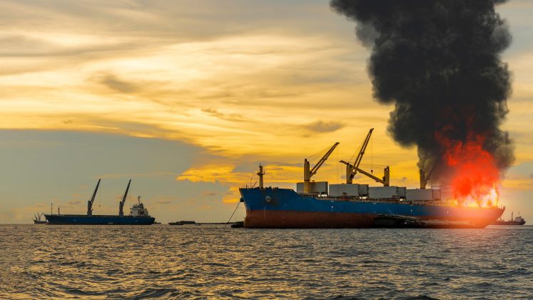 Cargo ship carrying 3K vehicles catches fire, renewing EV-shipping fire ...