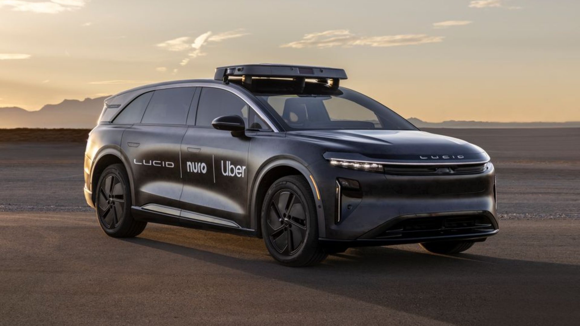 Lucid delivers first Gravity robotaxi to Nuro for Uber fleet