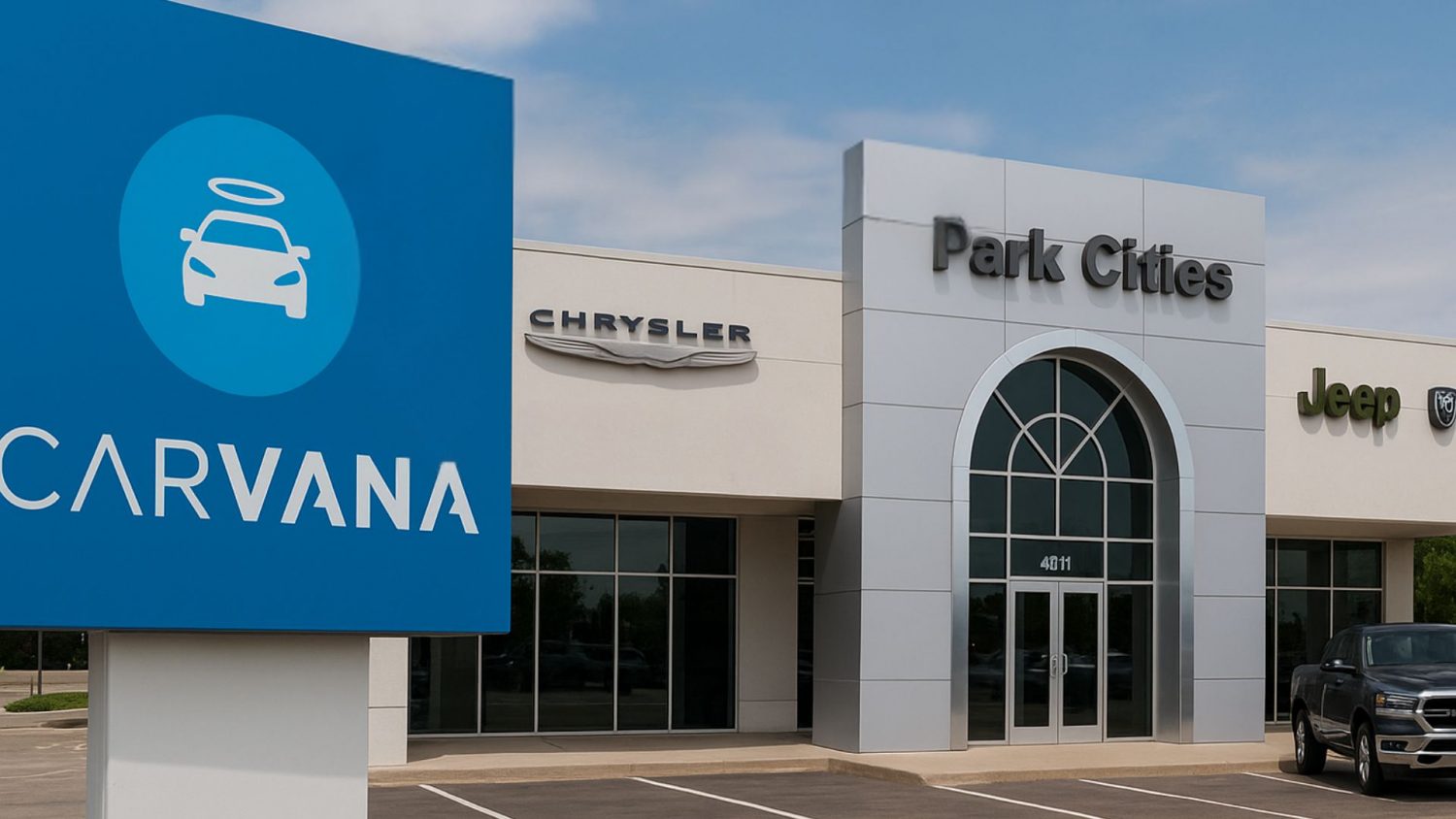 Carvana Tests Franchise With Second CDJR Dealership