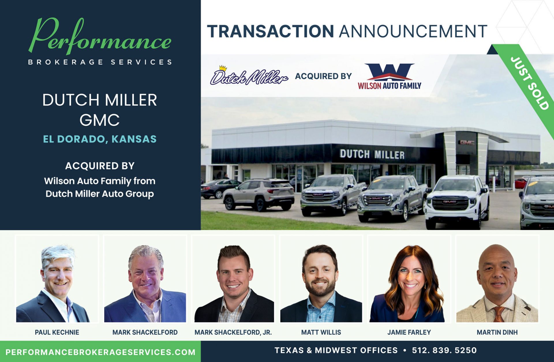 Wilson Auto Family enters Kansas with acquisition of Dutch Miller GMC ...