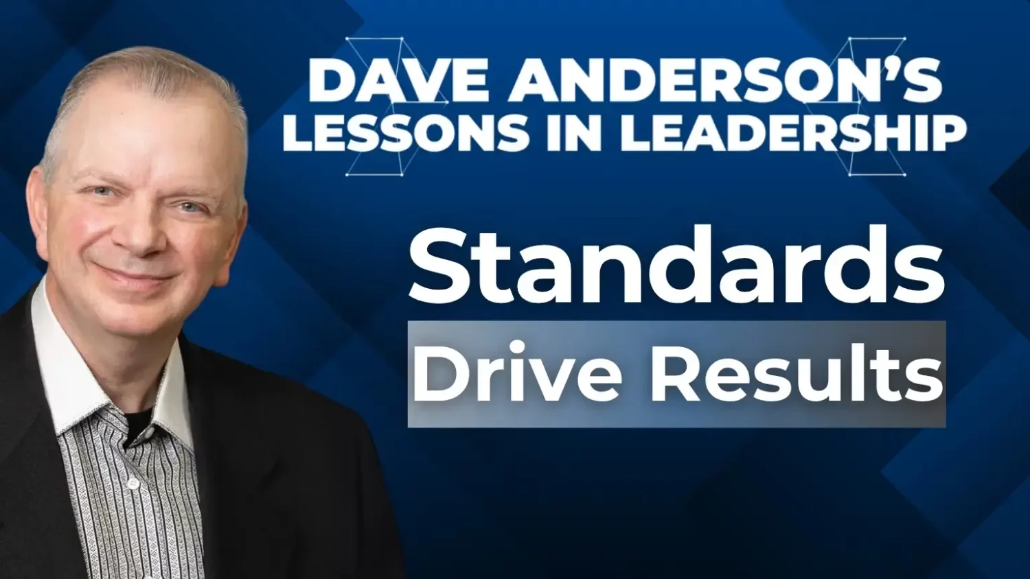 Set high standards so you don't hold onto poor performers